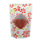 Recyclable  Plastic Stand Up Pouch With Zipper For Dried Fruit Dried Flower Packaging