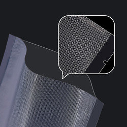 Factory Supply Customized Transparent Embossed Vacuum Heat Seal Pouch Storage Packing Film Food Packaging