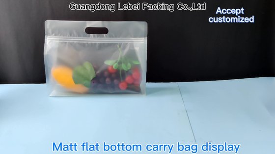 Wholesale Custom Print Matt Flat Bottom Pouch Carry Bag Moisture Proof For Food Snack Packaging 1kg Plastic Bag Food packaging