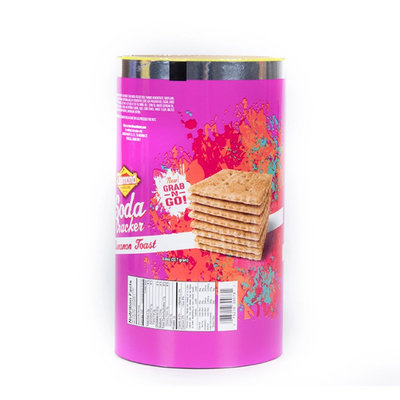 China Factory Price Plastic Bopp Aluminum Foil Film For Cookie Snack Chocolate Food Packing Film