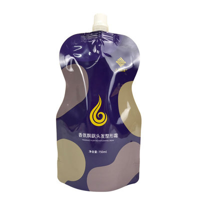 Liquid Refillable Bag With Spout For Washing Powder Juice Spout Pouch